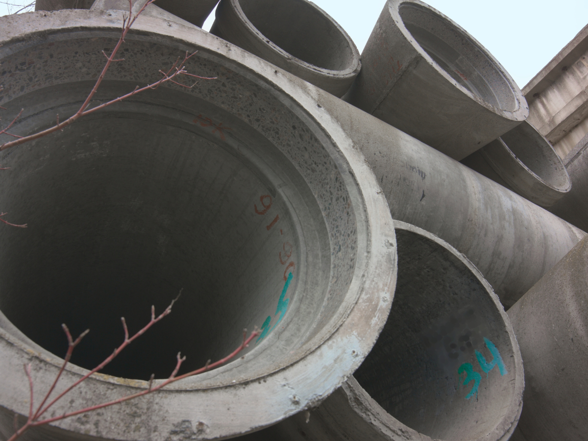 Reinforced Concrete Pipe - McCandless Plumbing & Excavation